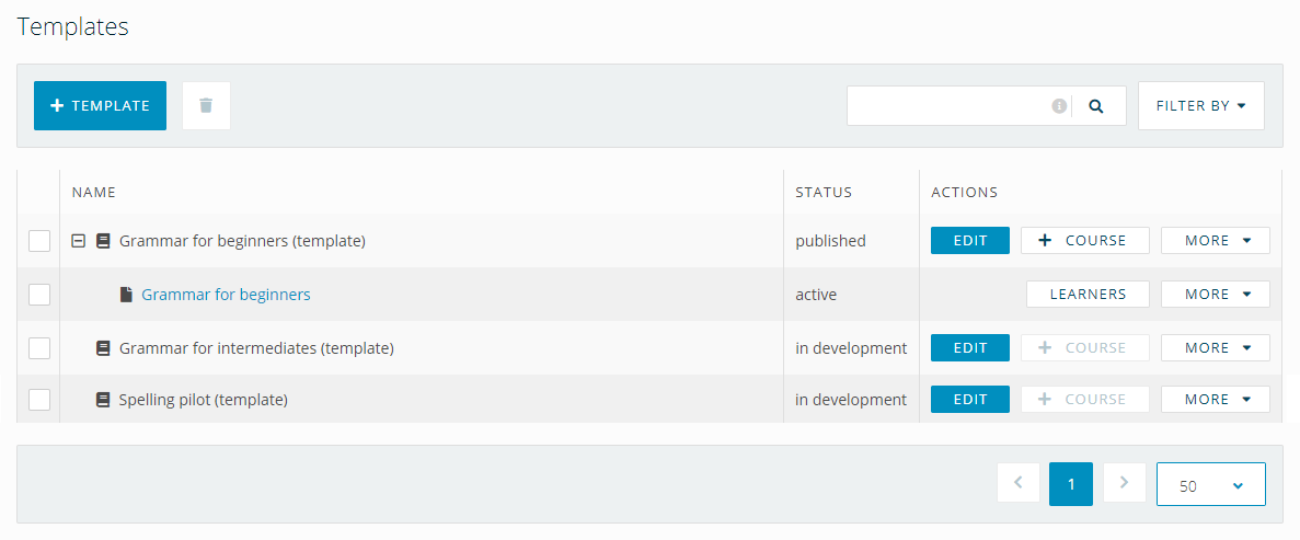 Adding an image to a course tile